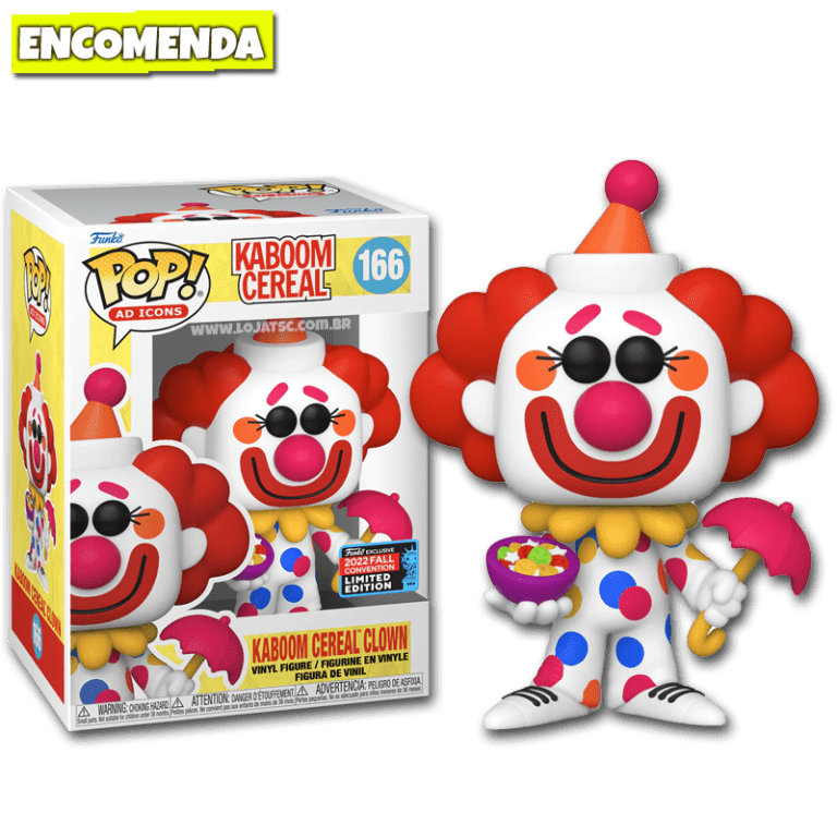 Funko Pop! Kaboom Cereal Clown #166 - Loja TSC
