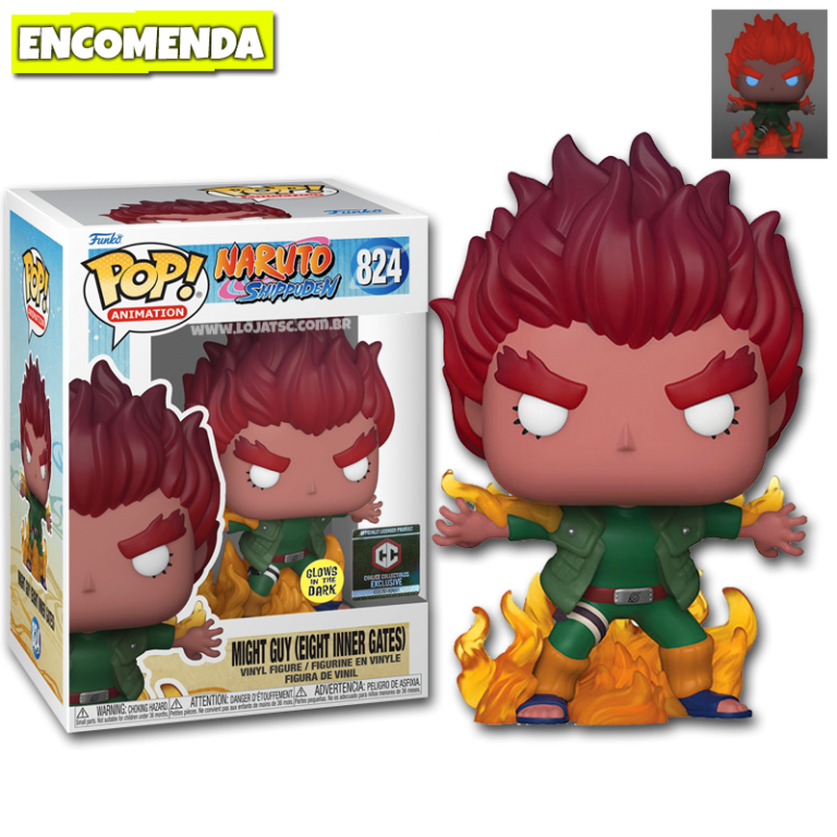 Funko Pop! Naruto Shippuden - Might Guy #824 - Loja TSC