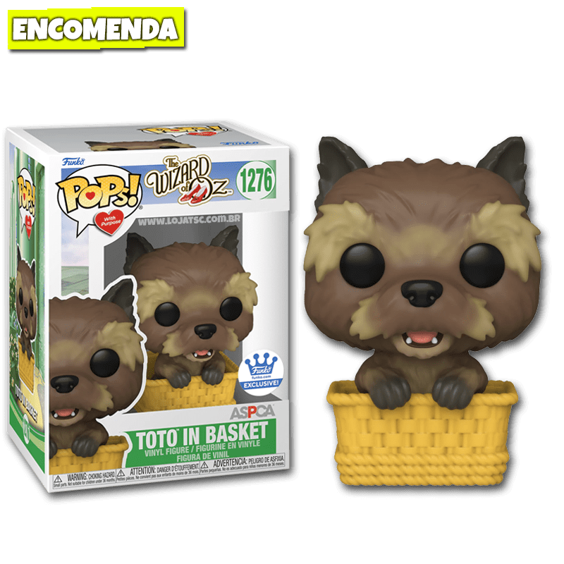 Funko Pop! O Mágico de Oz - Toto #1276 - Loja TSC