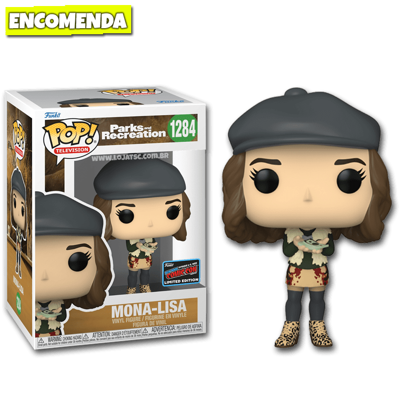 Funko Pop! Parks and Recreation – Mona-Lisa #1284 - Loja TSC