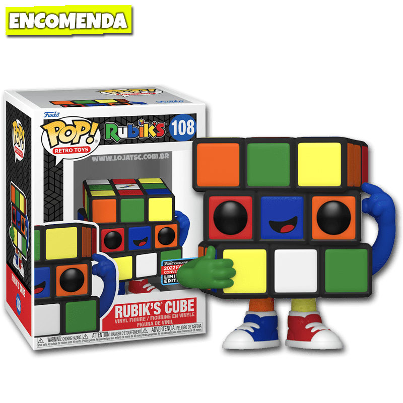 Funko Pop! Rubik's Cube #108 - Loja TSC