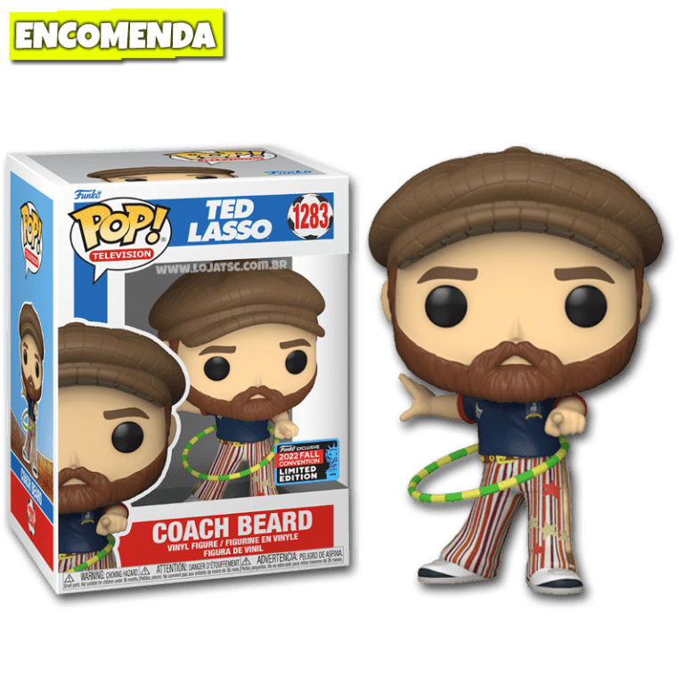 Funko Pop! Ted Lasso – Coach Beard #1283 - Loja TSC