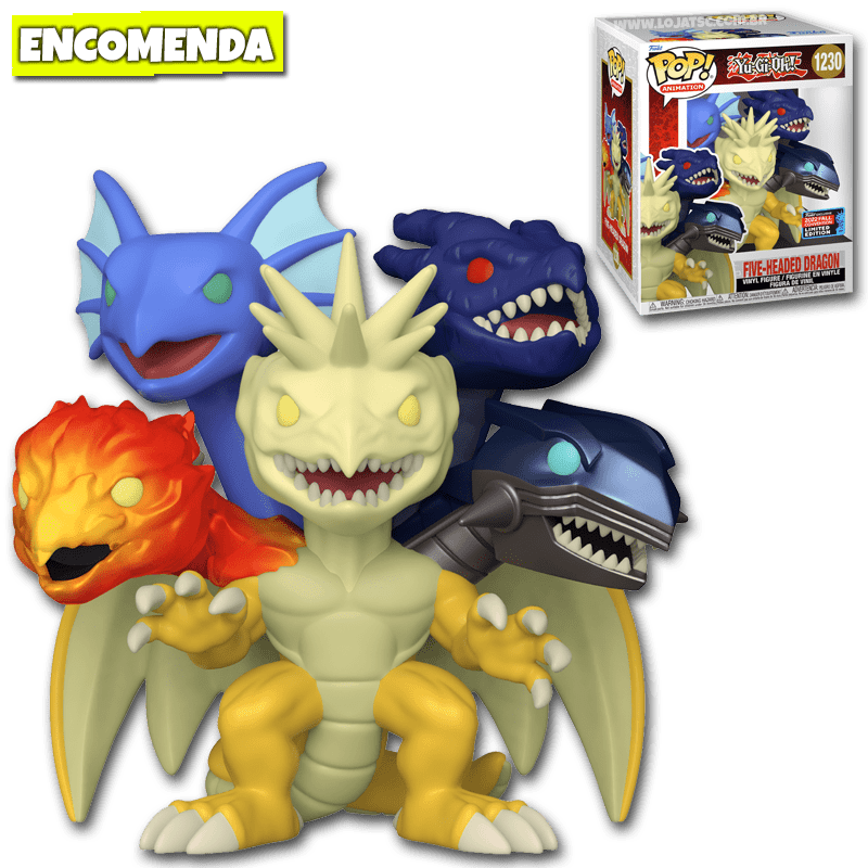 Funko Pop! Yu-Gi-Oh! – Five-Headed Dragon #1230 - Loja TSC