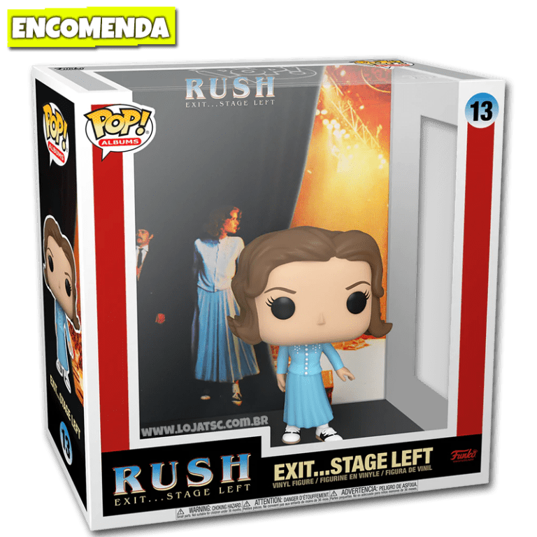 Funko Pop! Album: Rush - Exit... Stage Left #13 - Loja TSC