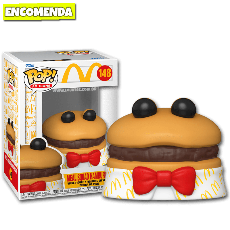 Funko Pop! McDonald's - Meal Squad Hamburger #148 - Loja TSC