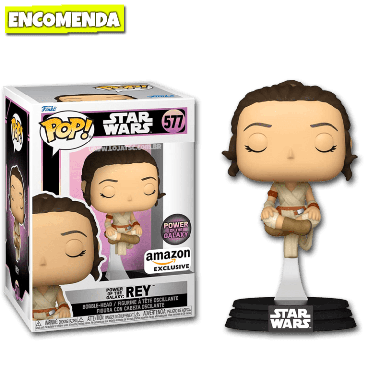 Funko Pop! Star Wars - Rey #577 - Loja TSC