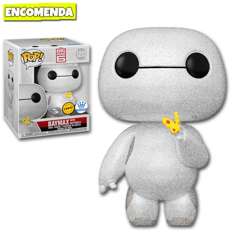 Funko Pop! Big Hero 6 - Baymax #1233 Diamond - Loja TSC