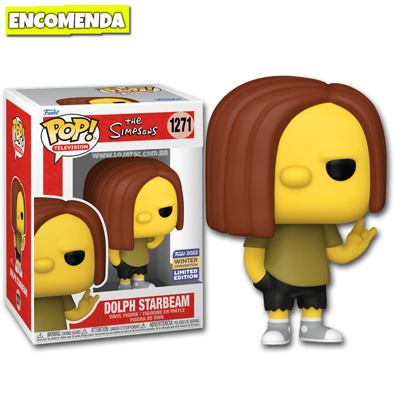 Funko Pop! Os Simpsons - Dolph Starbeam #1271 - Loja TSC