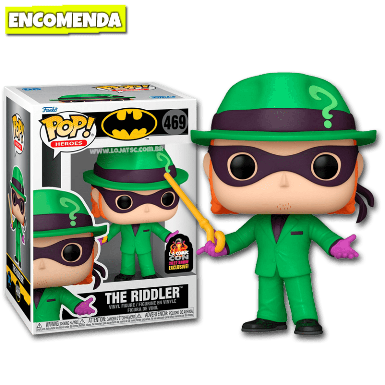 Funko Pop! Batman - The Riddler #469 - Loja TSC