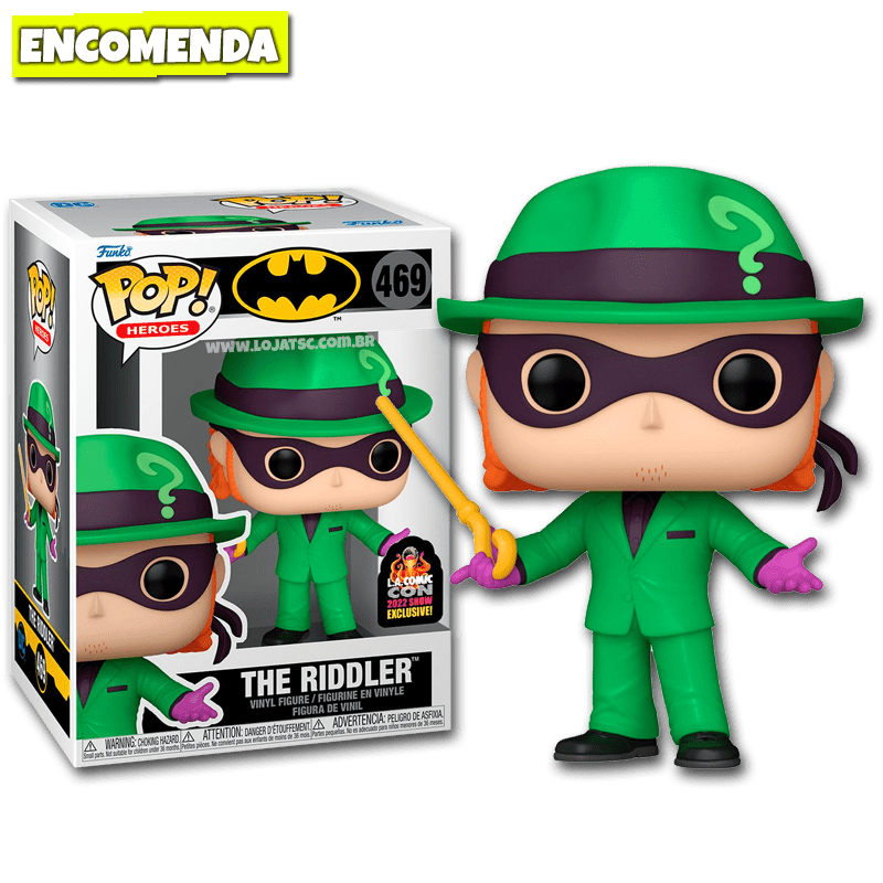 Funko Pop! Batman - The Riddler #469 - Loja TSC