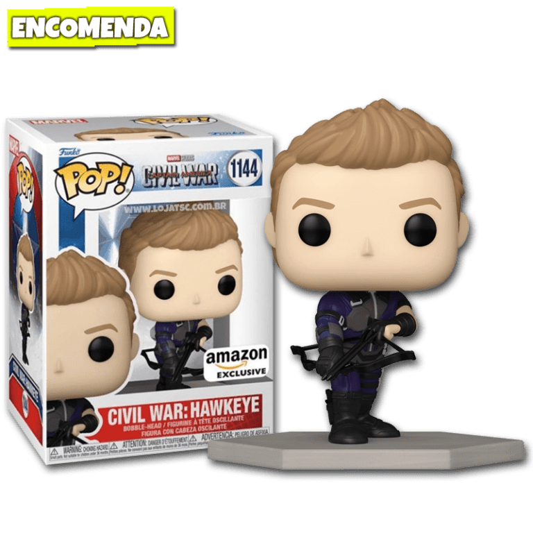 Funko Pop! Civil War - Hawkeye #1144 - Loja TSC