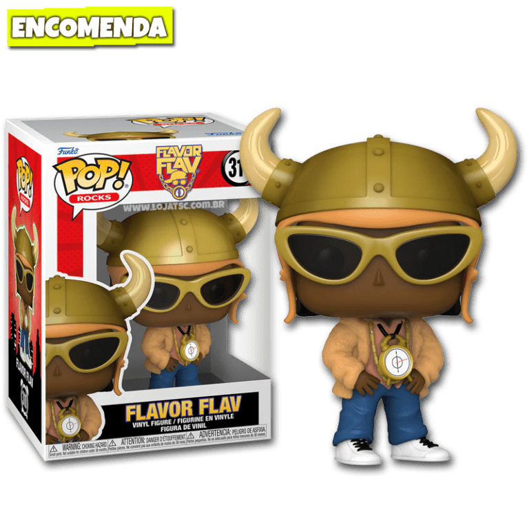 Funko Pop! Flavor Flav #310 - Loja TSC