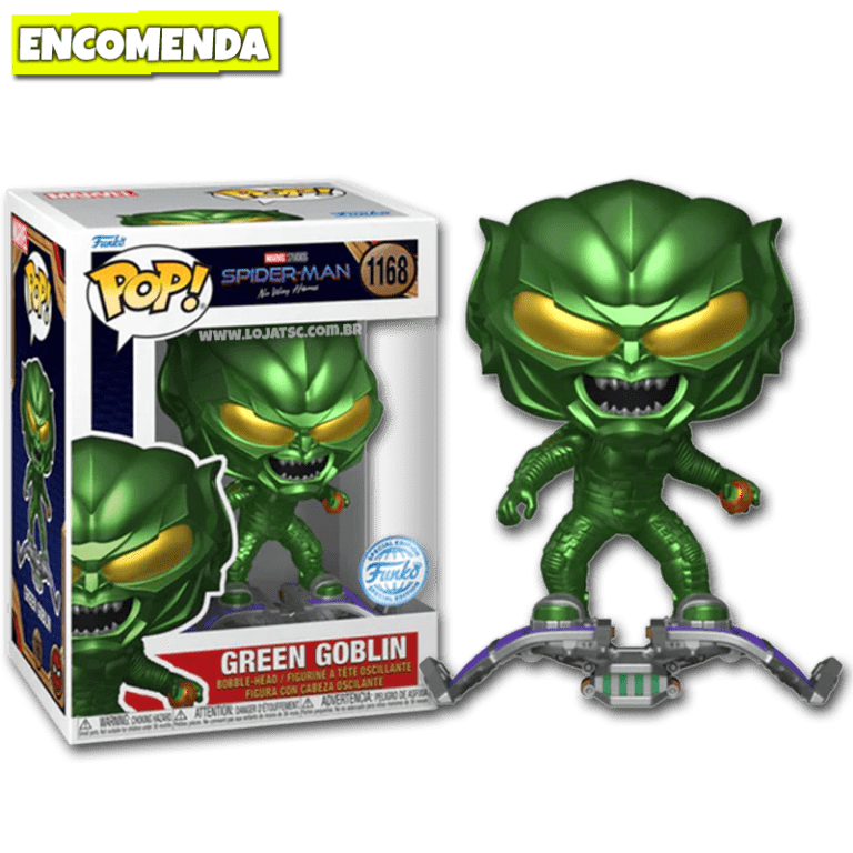 Funko Pop! Homem-Aranha: Sem Volta Para Casa - Green Goblin #1168 ...
