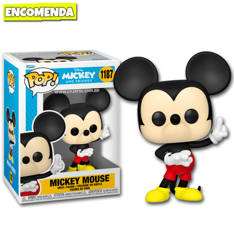 Funko Pop! Mickey and Friends - Mickey Mouse #1187 - Loja TSC