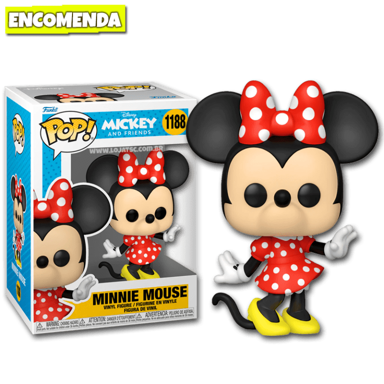 Funko Pop! Mickey and Friends - Minnie Mouse #1188 - Loja TSC