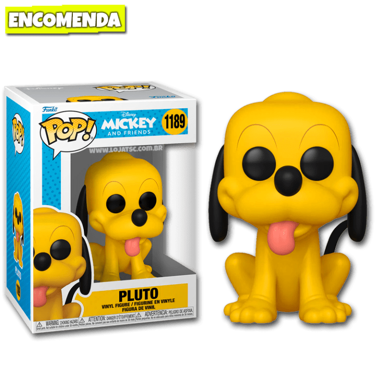 Funko Pop! Mickey and Friends - Pluto #1189 - Loja TSC