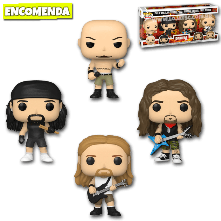 Funko Pop! Pantera (4Pk) - Loja TSC