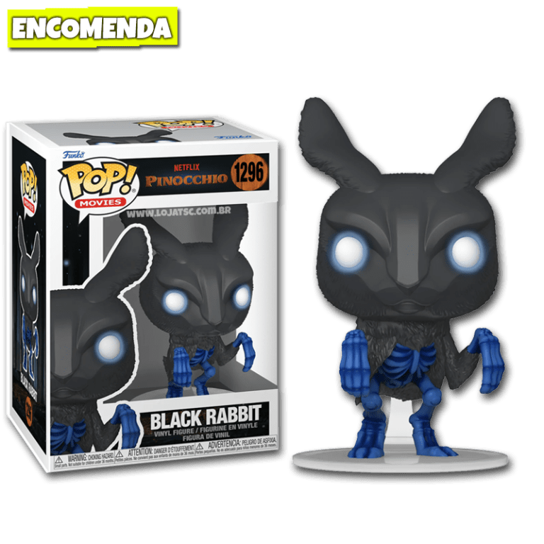 unko Pop! Pinocchio - Black Rabbit #1296 - Loja TSC