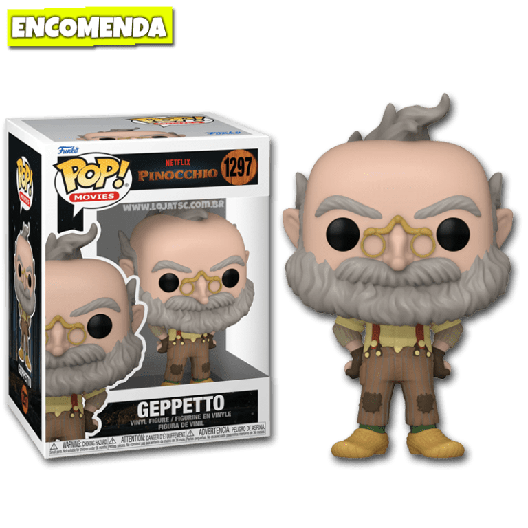 Funko Pop! Pinocchio - Geppetto #1297 - Loja TSC