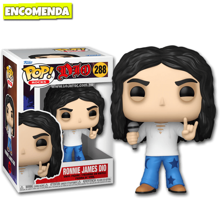 Funko Pop! Ronnie James Dio #288 - Loja TSC