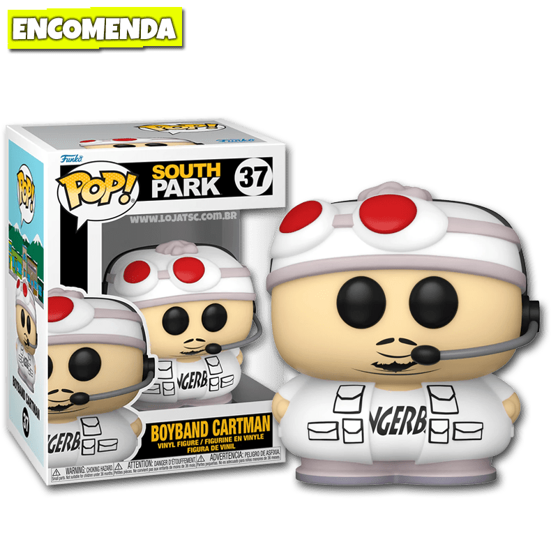 Funko Pop! South Park - Boy Band Cartman #37 - Loja TSC