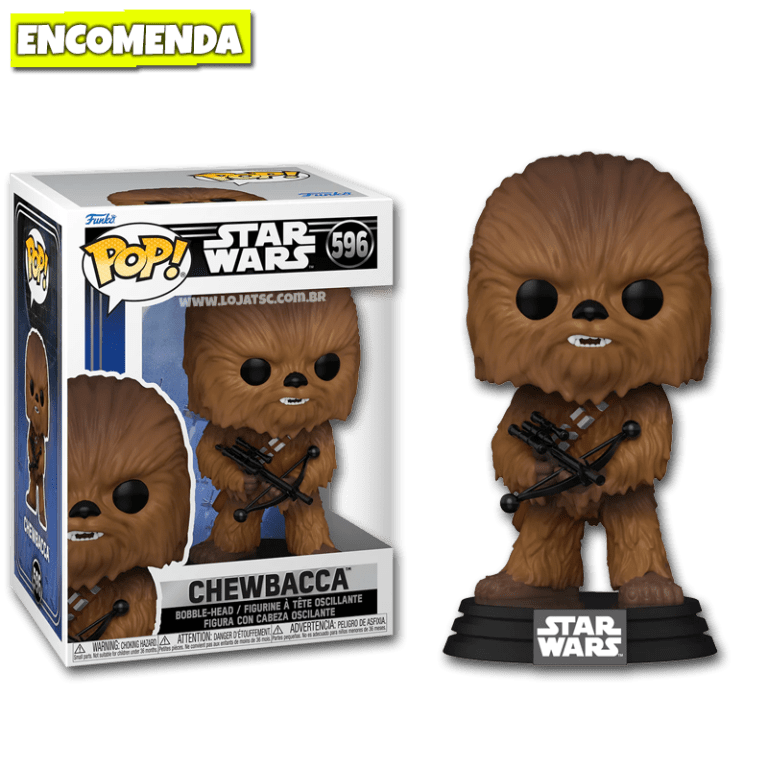Funko Pop! Star Wars - Chewbacca #596 - Loja TSC
