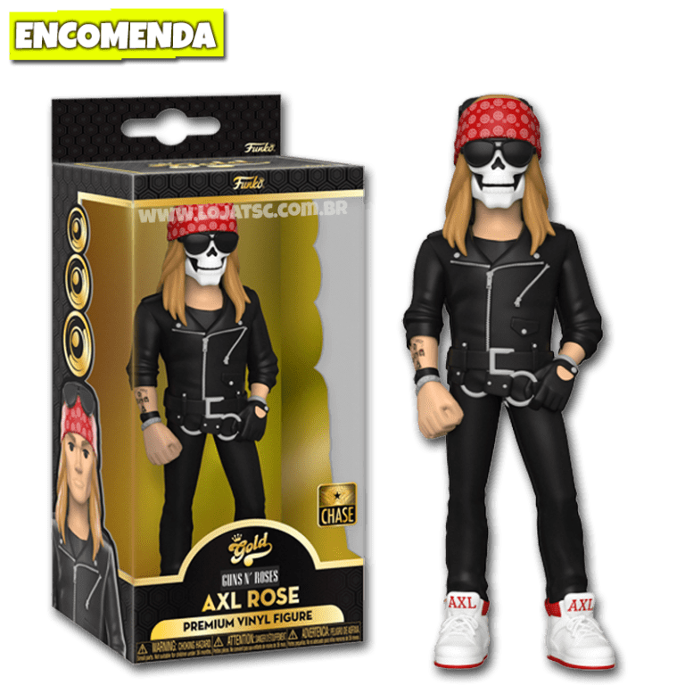 Funko Gold Vinyl Guns N’ Roses - Axl Rose - Loja TSC
