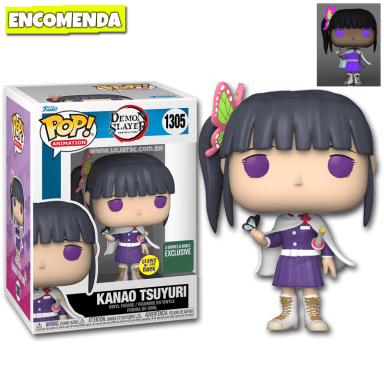 Funko Pop! Demon Slayer – Kanao Tsuyuri #1305 GITD - Loja TSC