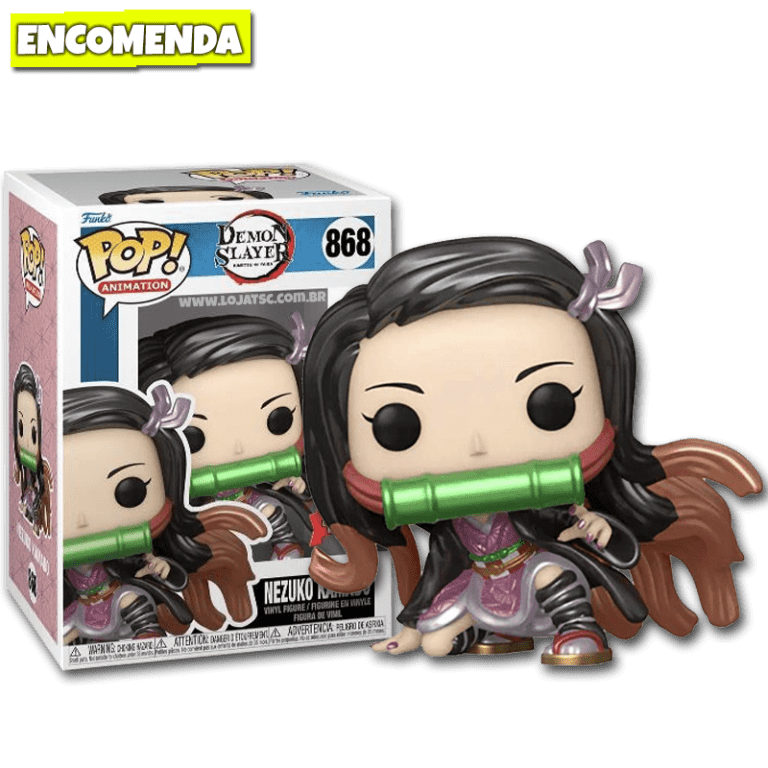 Funko Pop! Demon Slayer - Nezuko Kamado #868 Metallic - Loja TSC