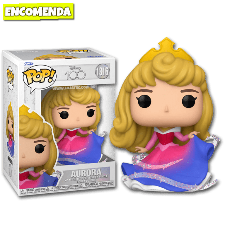Funko Pop! Disney 100 - Aurora #1316 - Loja TSC