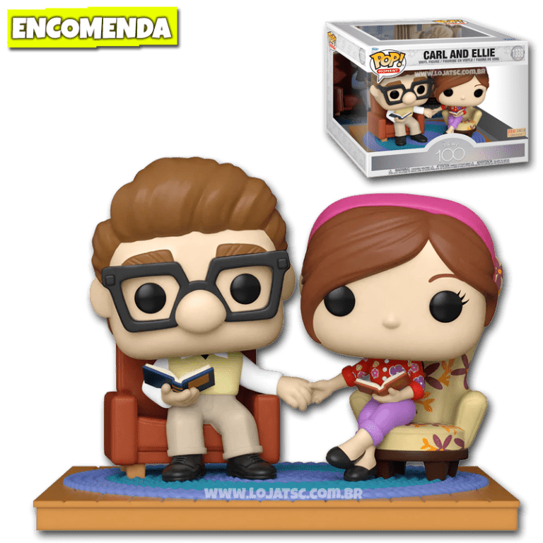 Funko Pop! Disney 100 - Carl & Ellie 1338 - Loja TSC