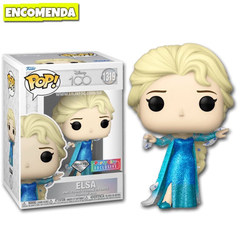 Funko Pop! Disney 100 - Elsa #1319 Diamond - Loja TSC