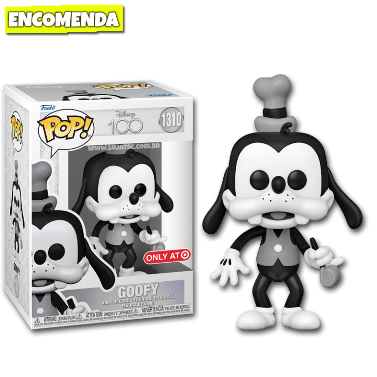 Funko Pop! Disney 100 - Goofy #1310 - Loja TSC