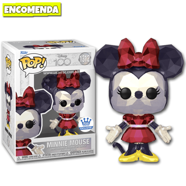 Funko Pop! Disney 100 - Minnie Mouse (FACET) #1312 - Loja TSC Funko Pop! Disney 100 - Minnie Mouse (FACET) #1312 - Loja TSC
