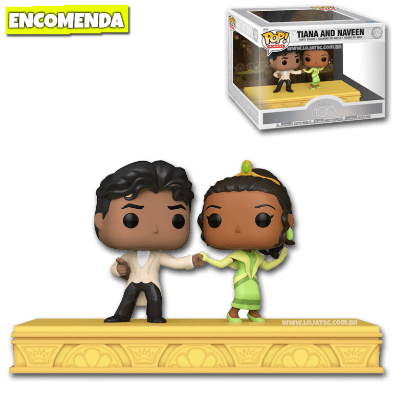 Funko Pop! Disney 100 - Tiana e Naveen #1322 - Loja TSC
