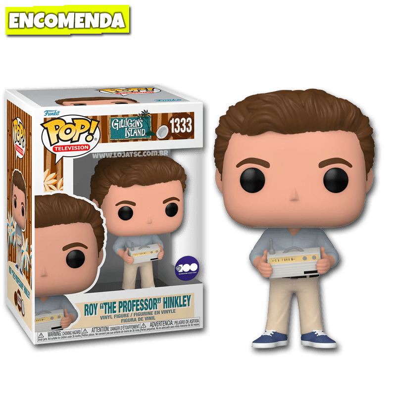Funko Pop! Gilligan's Island - Roy 'The Professor' Hinkley #1333 - Loja TSC