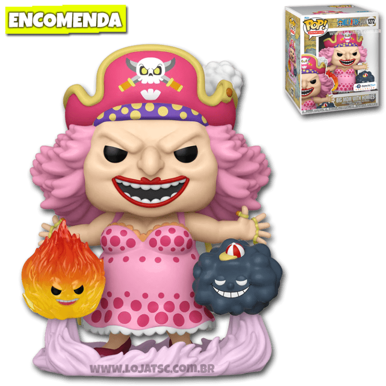 Funko Pop! One Piece - Big Mom with Homies 1272 - Loja TSC