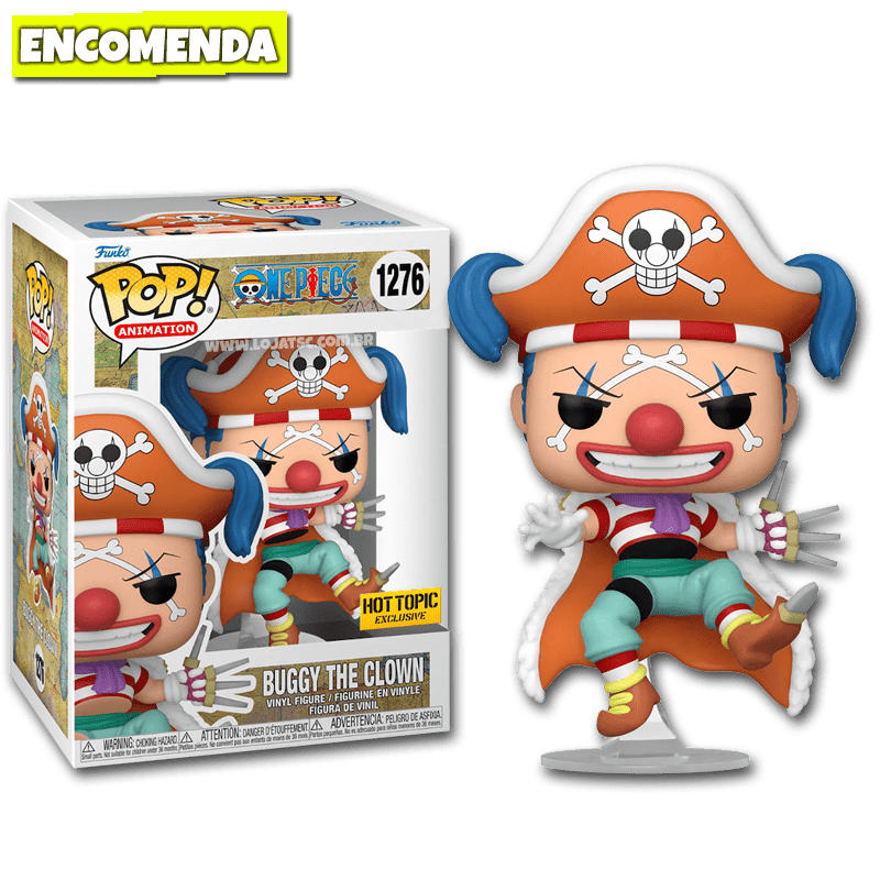 Funko Pop! One Piece - Buggy the Clown #1276 - Loja TSC