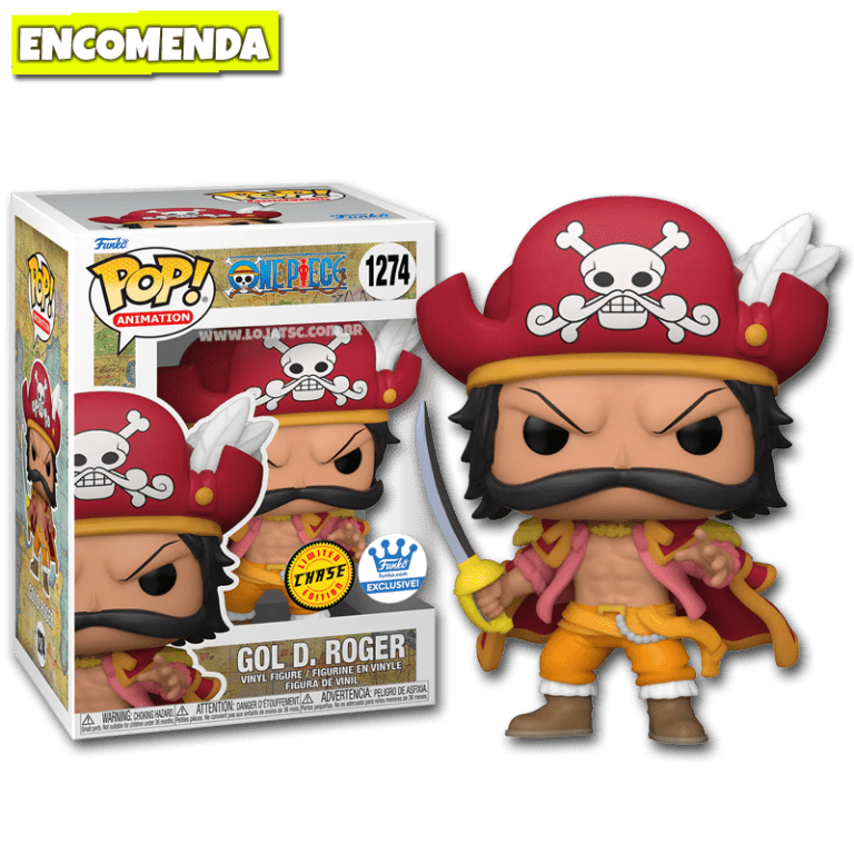 Funko Pop! One Piece - Gol D. Roger #1274 CHASE - Loja TSC