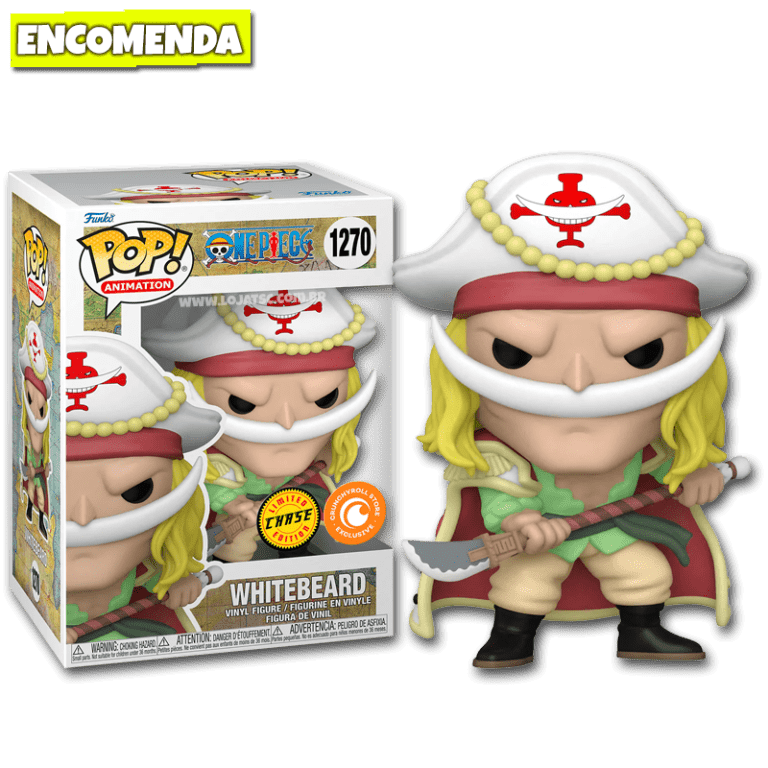 Funko Pop! One Piece - Whitebeard #1270 CHASE - Loja TSC