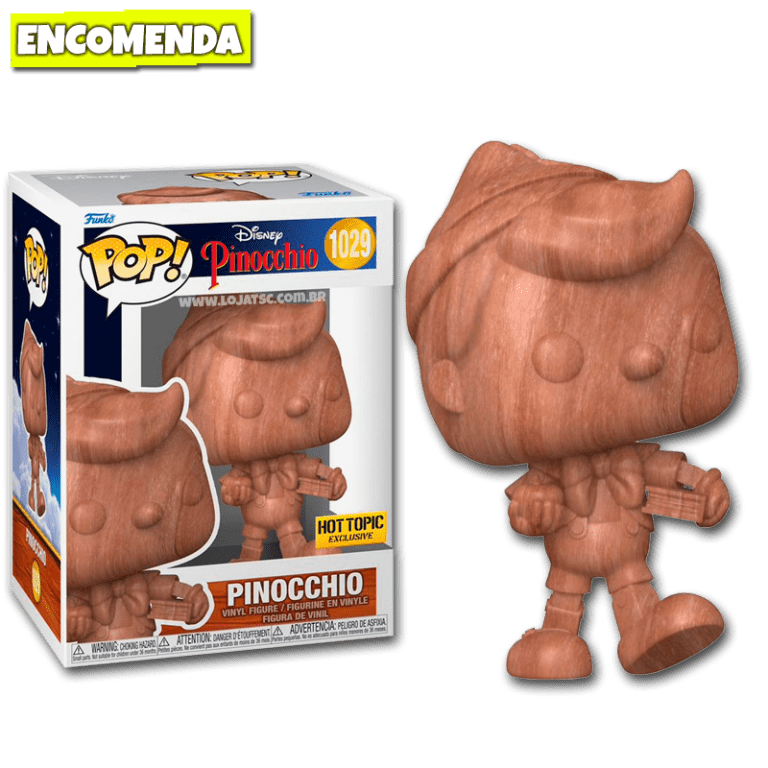 Funko Pop! Pinocchio (Wood) 1029 - Loja TSC