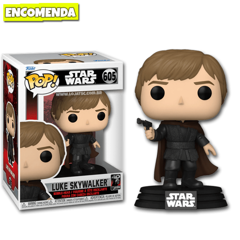 Funko Pop! Star Wars: Return Of The Jedi - Luke Skywalker #605 - Loja TSC