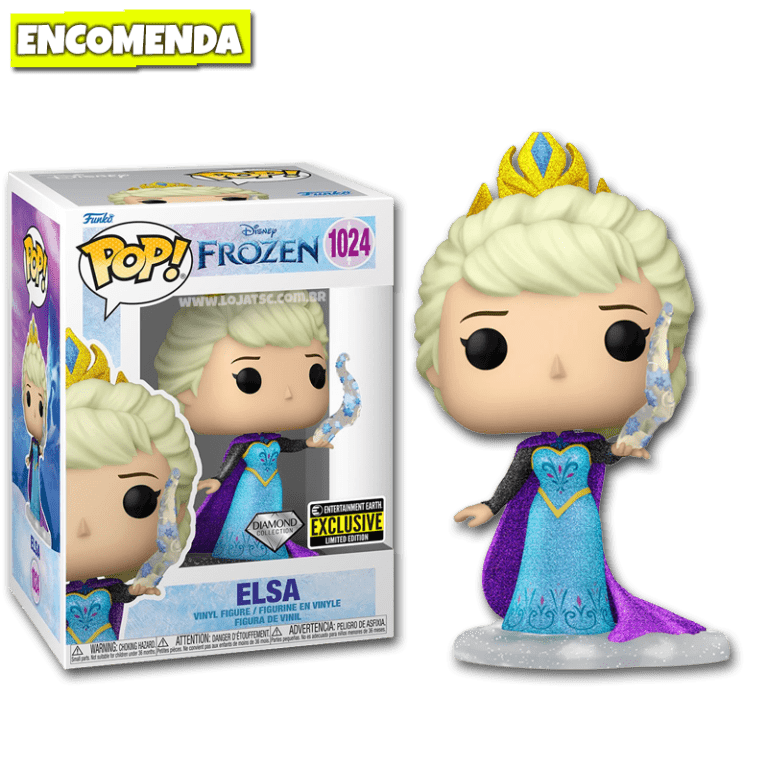 Funko Pop! Ultimate Princess - Elsa #1024 Diamond - Loja TSC
