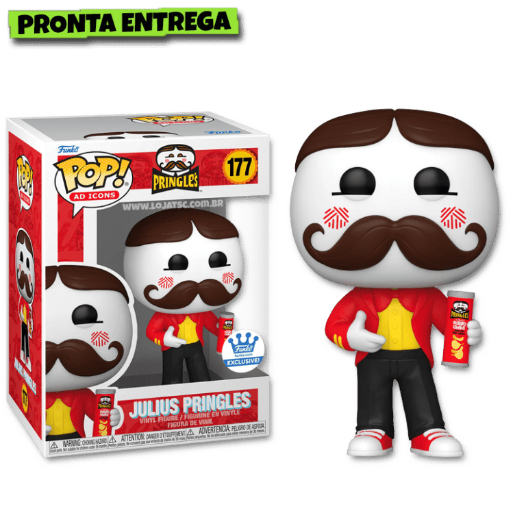 Funko Pop! Ad Icons - Julius Pringles 177 - Loja TSC