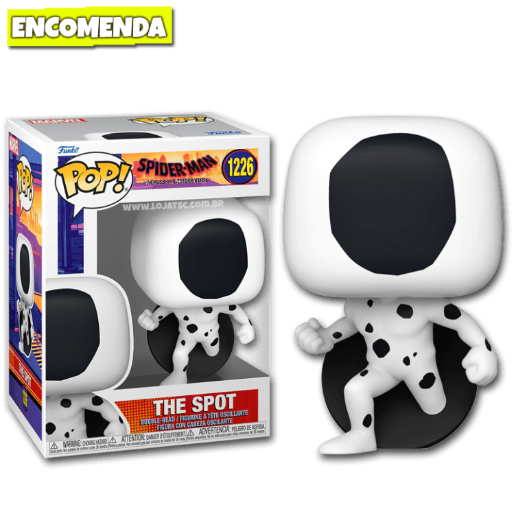 Funko Pop! Homem-Aranha: Através do Aranhaverso - The Spot #1226 - Loja TSC