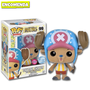 Funko Pop! One Piece - Tony Tony. Chopper #99 Flocked - Loja TSC