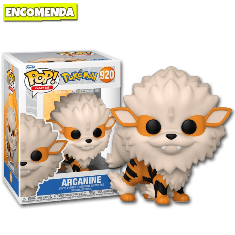 Funko Pop! Pokémon - Arcanine #920 - Loja TSC