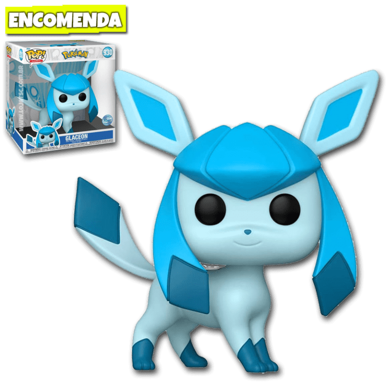 Funko Pop! Pokémon - Glaceon #930 10" - Loja TSC