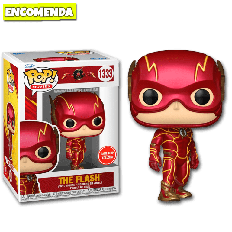 Funko Pop! Chaveiro The Flash - Supergirl - Loja TSC