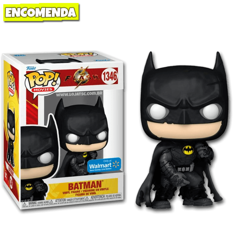 Funko Pop! The Flash - Batman #1346 - Loja TSC